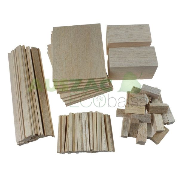 Balsa Wood Craft Packs - Basics Range — Naturally Craft